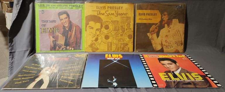 (6) Elvis Vinyl Records - Metzger Property Services, LLC