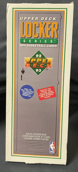 1992 The Upper Deck Locker Series Basketball Cards - Locker ONLY ...