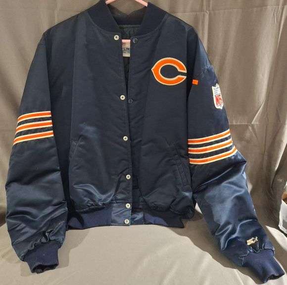 Starter NFL Authentic Pro Line Chicago Bears Bomber Jacket Size: XXL ...