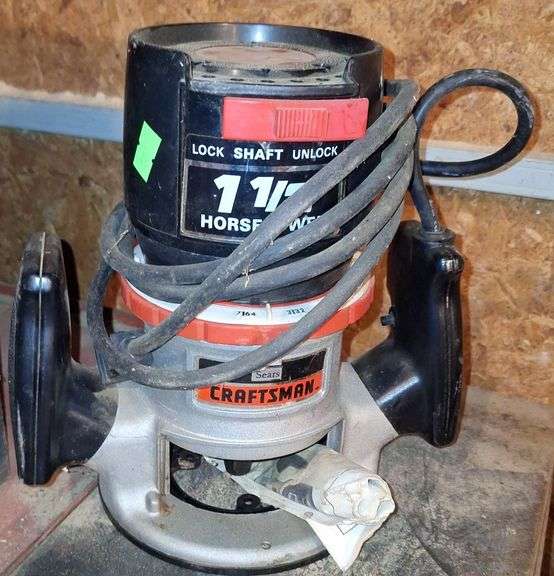 Sears Craftsman 1 1/2 Hp Router - Metzger Property Services, LLC