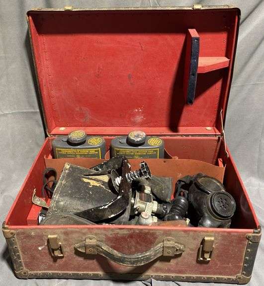 MSA Chemox Oxygen Breathing Apparatus Bureau of Mines Approval 1307 ...