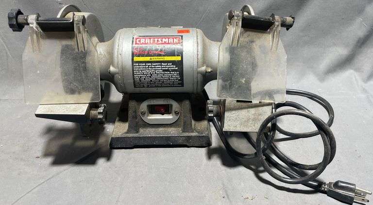 Craftsman Bench Grinder (untested) 6" - Metzger Property Services, LLC