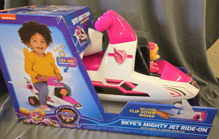 Paw Patrol Skye's Mighty Jet Ride On - Metzger Property Services, LLC