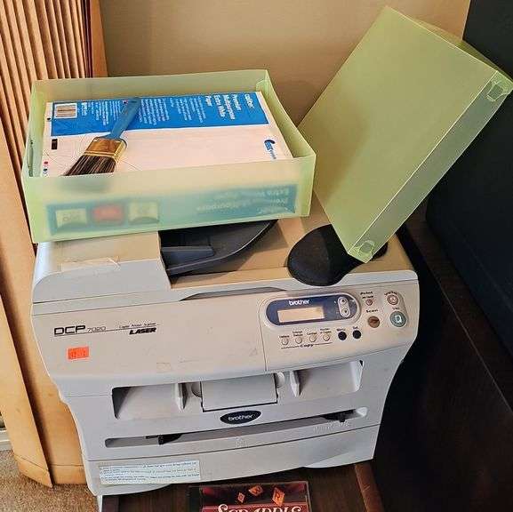 DCP 7020 Laser Copier Printer Scanner and Premium White Printer Paper ...