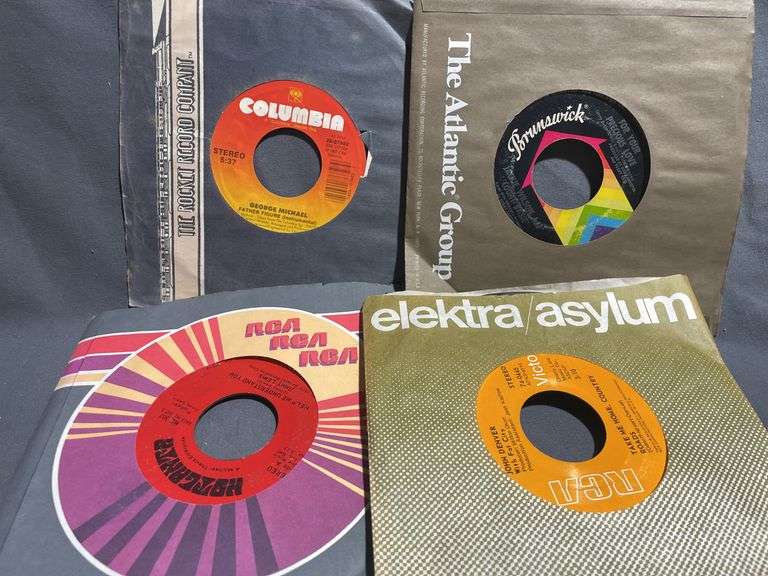 50+ 45 RPM Vinyl Records Inc. Randy Barlow, The O'Jays, Patty Duke, Sam ...