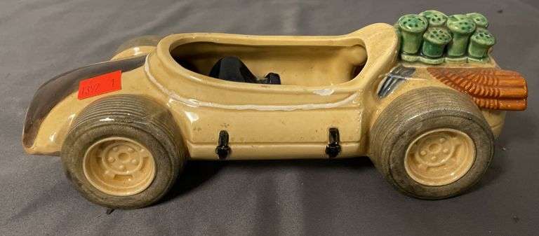 Relpo Hot Rod Ceramic Planter 9” - Metzger Property Services, LLC