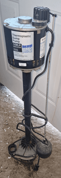 Blue Angel Sump Pump 1/3Hp - Metzger Property Services, LLC