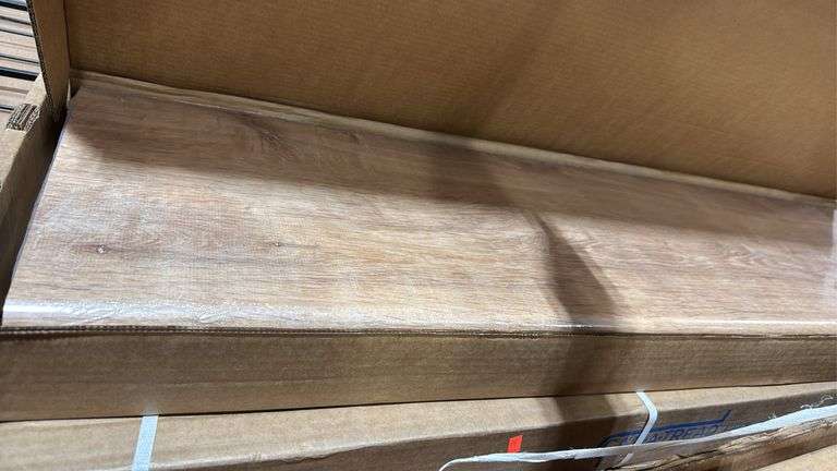 4 boxes- Cap A Tread Fresh Oak 47 in. L x 12.15 in. W x 2.28 in. T ...