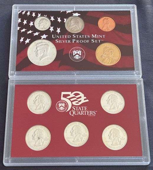 2000 United States Mint Silver Proof Set - Metzger Property Services, LLC