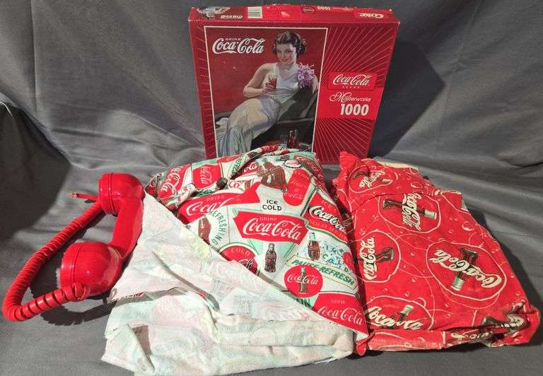 Drink Coca-Cola 1000 Piece Puzzle, Coca-Cola Snow Dome Phone with (2 ...