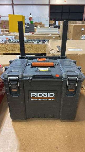 RIDGID Pro Gear System Gen 2.0 Stackable 25 in All Terrain Rolling Tool ...