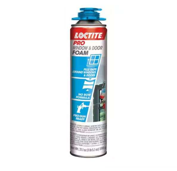 Loctite Pro Window and Door 21 oz. Spray Foam Sealant - Metzger ...