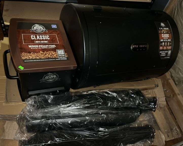 Pit Boss Classic onyx edition wood pellet fueled Grill 8in1 cooking - Metzger Property Services, LLC