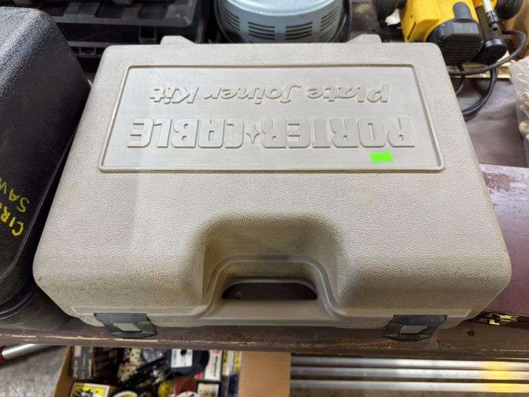 Porter Cable plate joiner kit, model 556 and case - Metzger Property ...