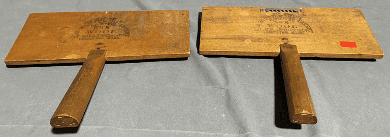 2- Old Whittemore Patent Wool Combs - Metzger Property Services, LLC