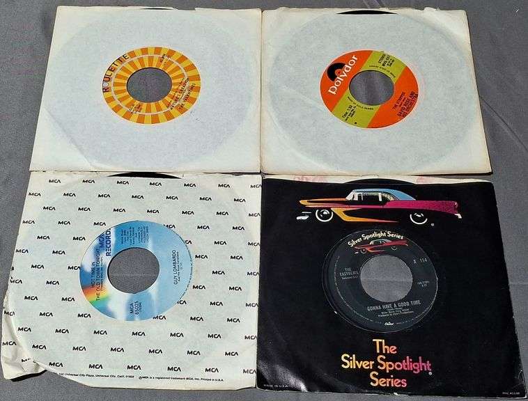 50+ 45 RPM Vinyl Records - Al Jolson, Percy Sledge, Phil Regan, Vikki ...