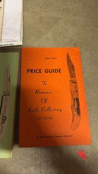 Ka-Bar Pocket Knives Book, Price Guide to Romance of Knife Collecting ...