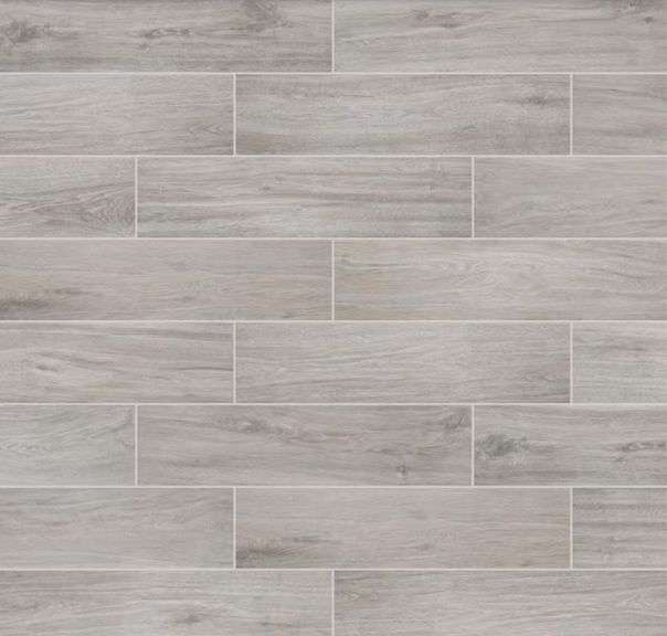 258 sq ft. Florida Tile Home Collection Chalet Greige 8 in. x 36 in ...