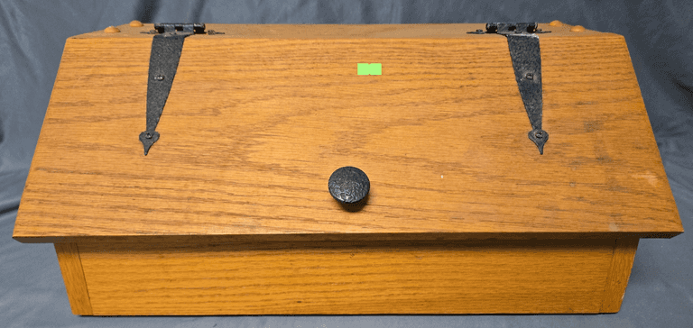 Wood Bread Box 20" x 9" x 9" - Metzger Property Services, LLC