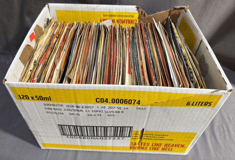 50+ 45 RPM Vinyl Records Inc. Sam Cooke, Eddie Fisher, Billy May, Andy ...