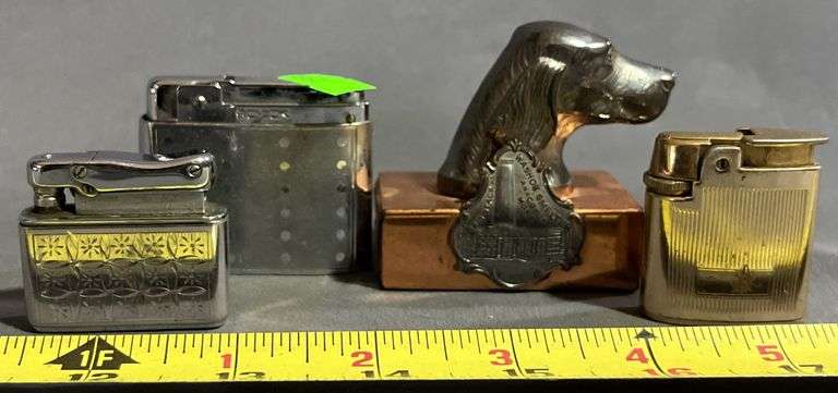 (3) Lighters Inc. Shick & Varaflame and Matchbox - Metzger Property ...