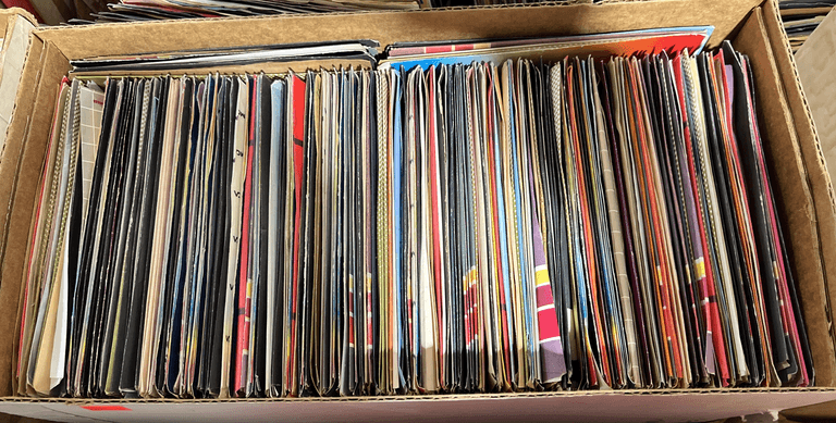 50+ 45 RPM Classic Country Vinyl Records Including Oak Ridge Boys, Don ...