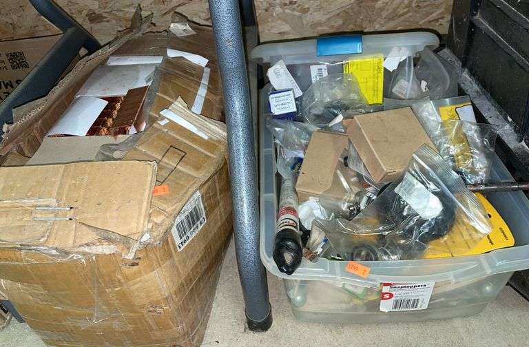 Hardware Assortment & Copper Staples - Metzger Property Services, LLC