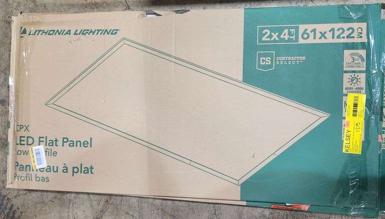Lithonia Lighting Contractor Select CPX 2 ft. x 4 ft. Adjustable Lumens ...