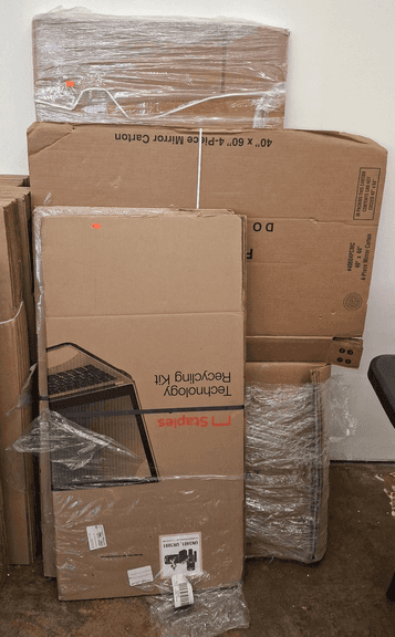 (5) Disassembled Boxes - Metzger Property Services, LLC
