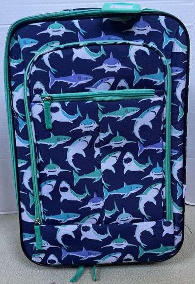 Dolphin theme luggage 12x18x6" - Metzger Property Services, LLC