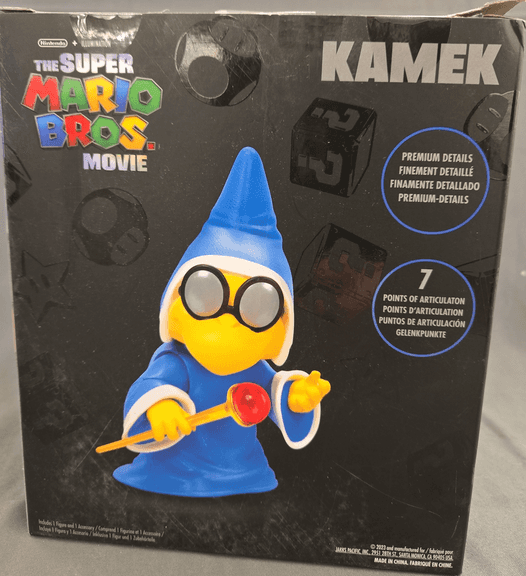 The Super Mario Bros. Movie Kamek Action Figure - Metzger Property ...
