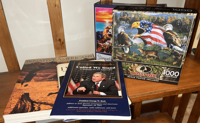 Native American Book, Puzzles, O.J. Simpson Book, George W. Bush Book ...