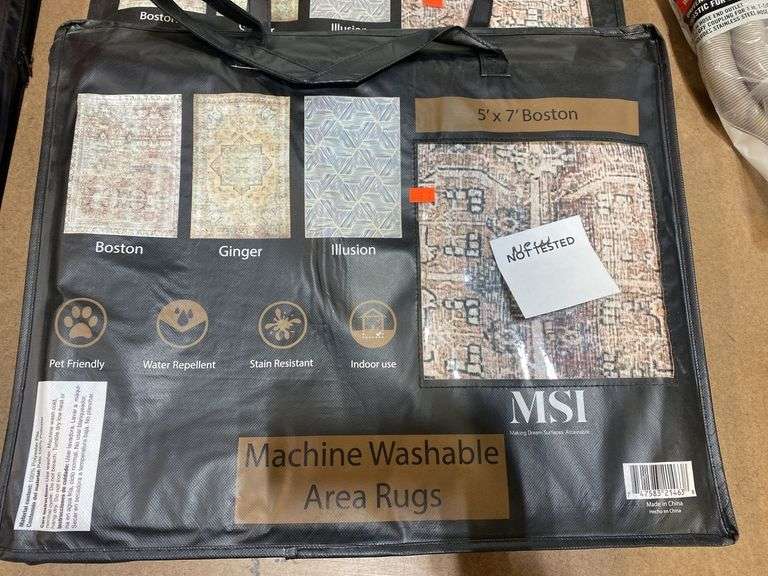 MSI 5’x7’ Area Rug - Boston - Metzger Property Services, LLC