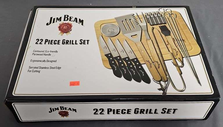 Jim Beam 22 Piece Grill Set - Metzger Property Services, LLC