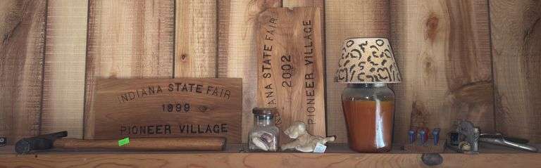 State Fair Signs, Hammer, Horseshoe, Candle, Decor - Metzger Property ...