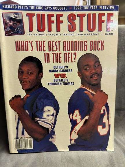 1993 Tuff Stuff January Issue Magazine - Metzger Property Services, LLC