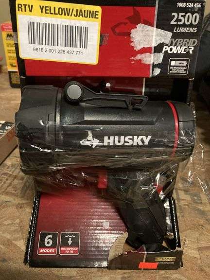 Husky rechargeable Spot Light - Metzger Property Services, LLC