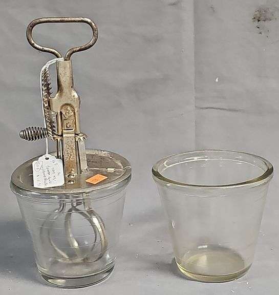 Glass bowl and hand beaters - Metzger Property Services, LLC