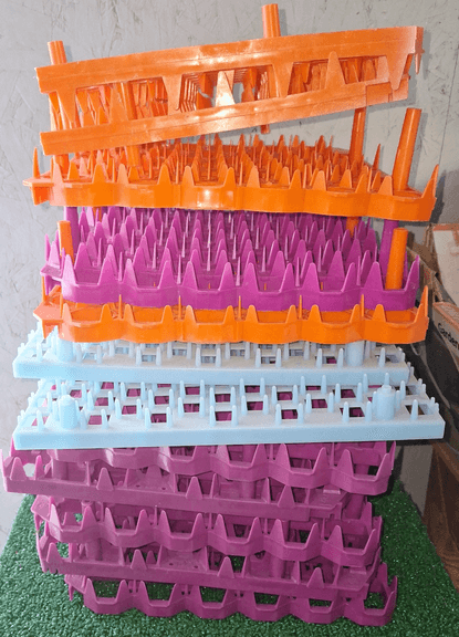 Plastic egg dividers - Metzger Property Services, LLC
