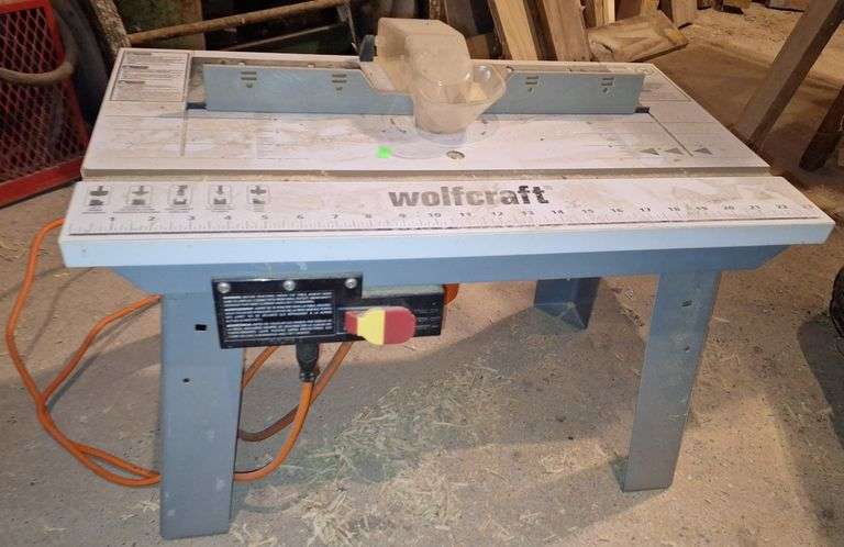 Black & Decker Router Wolfcraft Table - Metzger Property Services, LLC