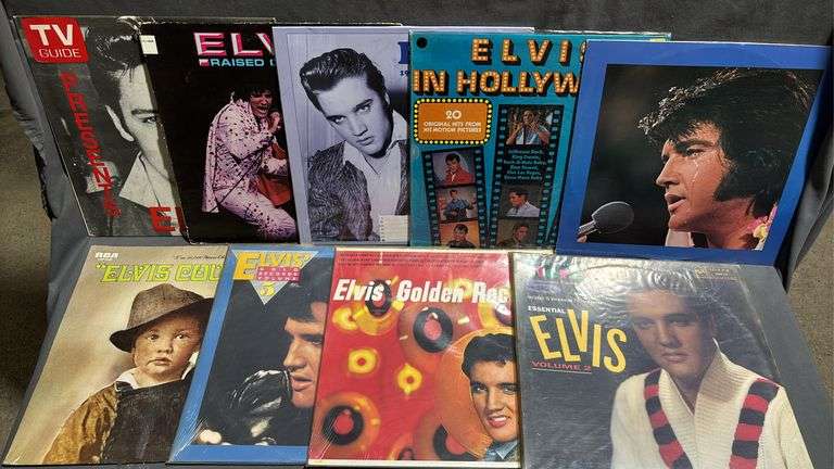9 Elvis Vinyl Records - Metzger Property Services, LLC