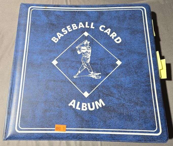 Baseball Card Album with Approximately 630 Baseball Card Inc. Ken ...