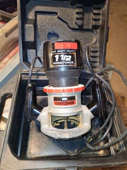 Sears Craftsman Router in Case - Metzger Property Services, LLC