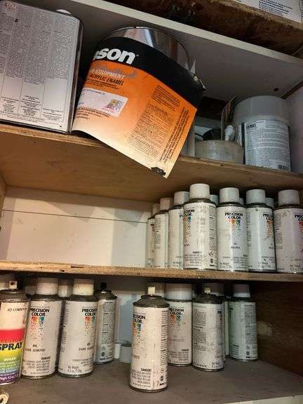 Spray Paint Assortment - Metzger Property Services, LLC