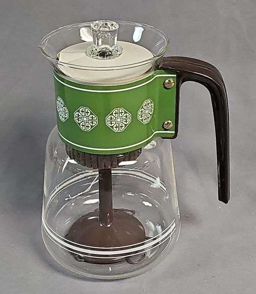 Cory Glass Coffee Pot 9" - Metzger Property Services, LLC