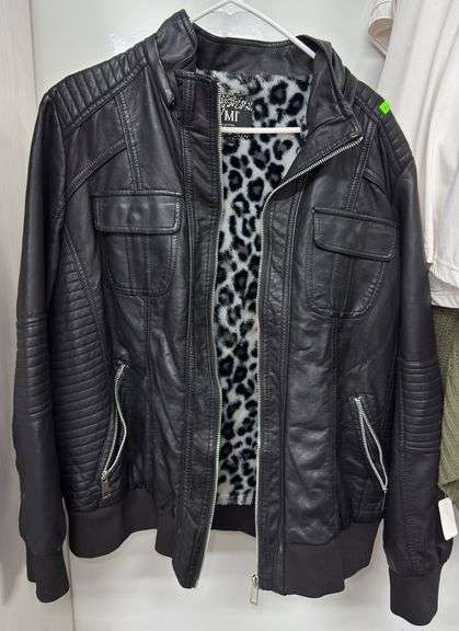 Women's YMI Collection Faux Leather Jacket Size: 3X - Metzger Property ...