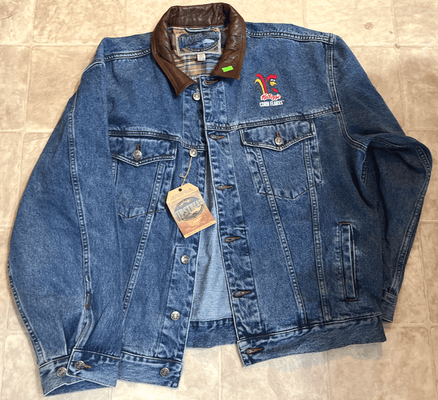 Kellogg's Corn Flakes Denim jacket - size XL - Metzger Property ...