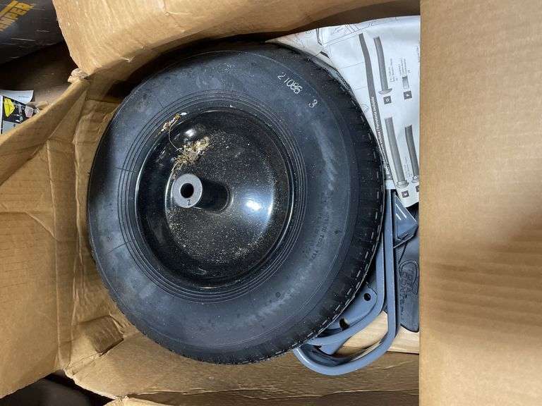 True Temper Wheelbarrow Kit - Missing Handles And Bucket - FRAME ONLY ...