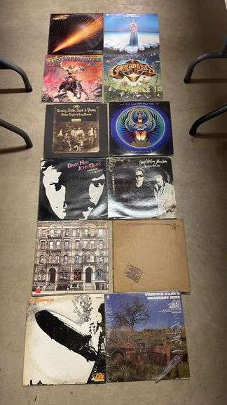 12- Classic Record Assortment inc. Hall & Oates, Molly Hatchet ...