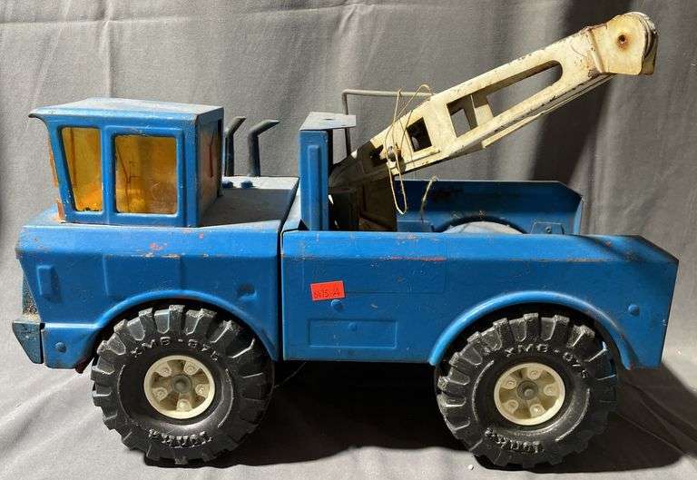 Tonka Blue Metal Toy Truck 16" - Metzger Property Services, LLC